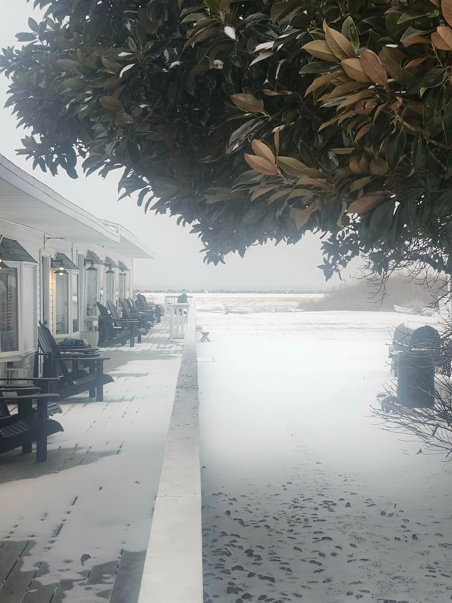 Captivating Snowstorm Scenes from Tangier Island – Tangier Island, Virginia