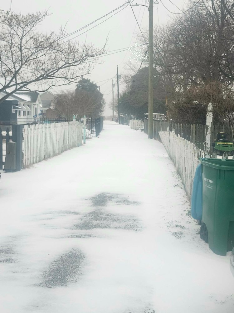 Captivating Snowstorm Scenes from Tangier Island – Tangier Island, Virginia